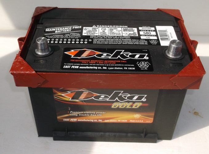 BATTERY 12V MB/GPW, PLEASE SEE DESCRIPTION FOR INFO ABOUT CORE CHARGE ...
